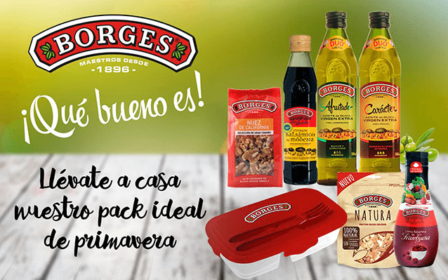 Gana un lote lleno de productos Borges. - Ahorro Domestico